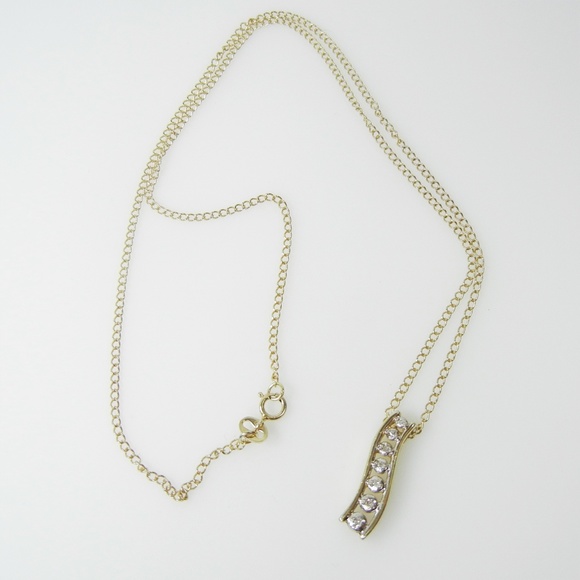 Danbury Mint | Jewelry | Danbury Mint Diamond 925 Silver Journey Necklace | Poshmark